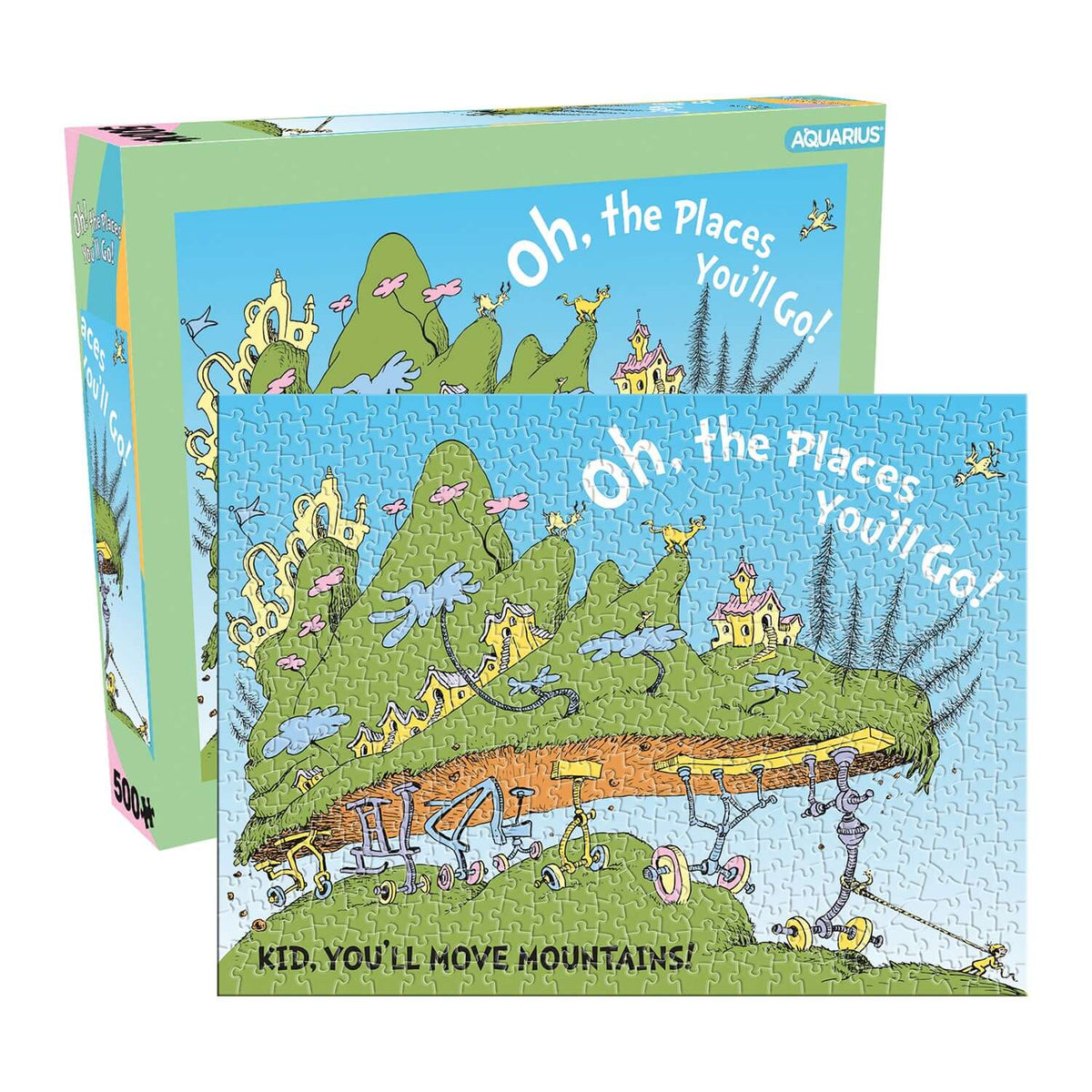 Oh, The Places You'll Go! Dr Seuss 500pc Puzzle – Hallmark Australia