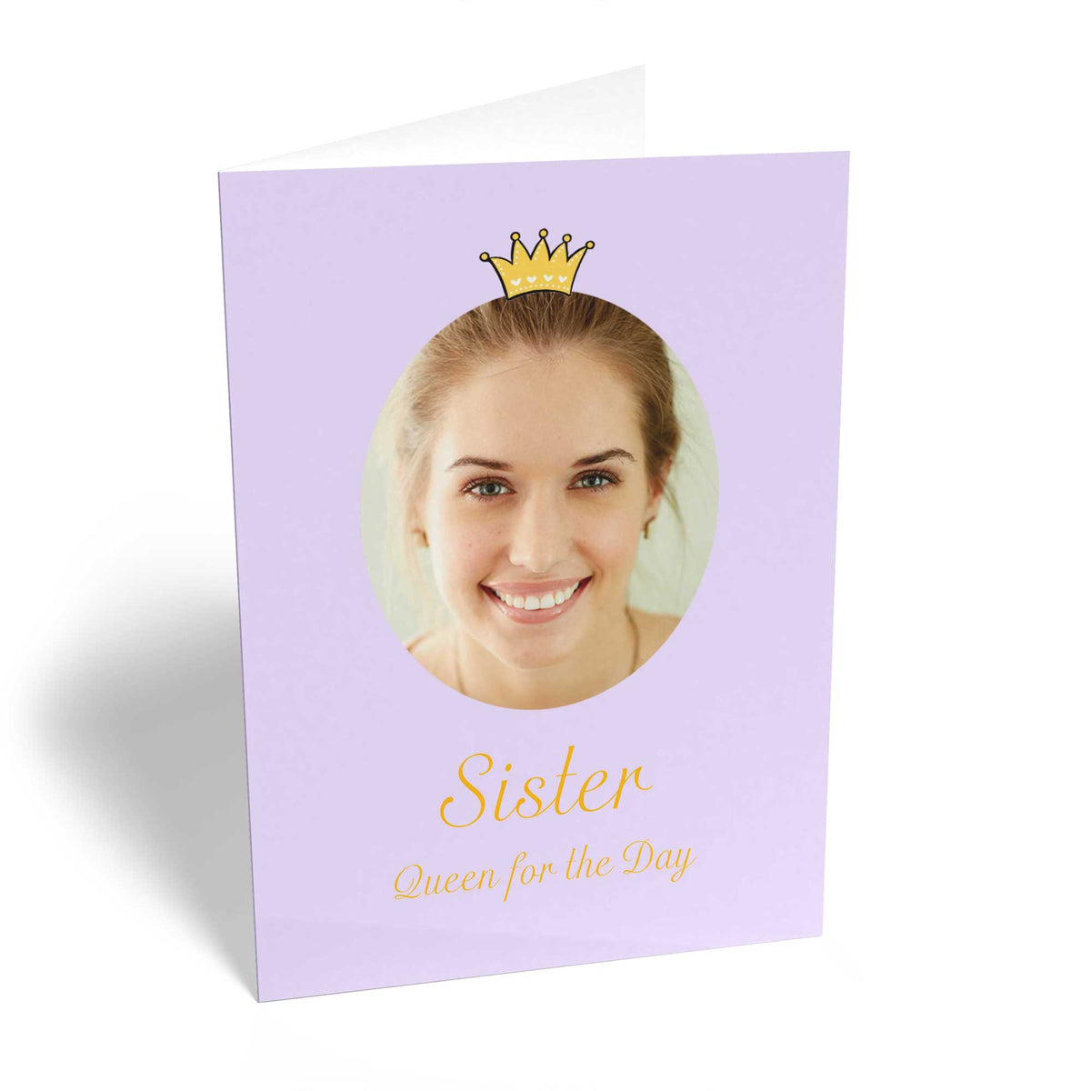 Personalised Queen For A Day Photo Card For Sister – Hallmark Australia