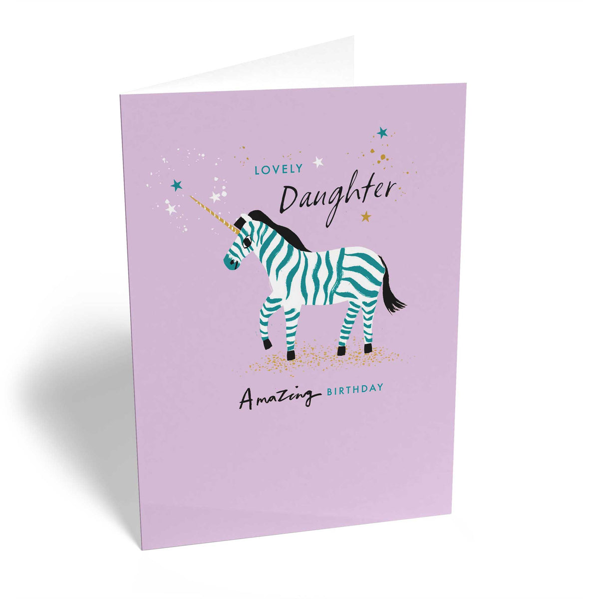 Personalised Zebra Design Birthday Card For Daughter – Hallmark Australia