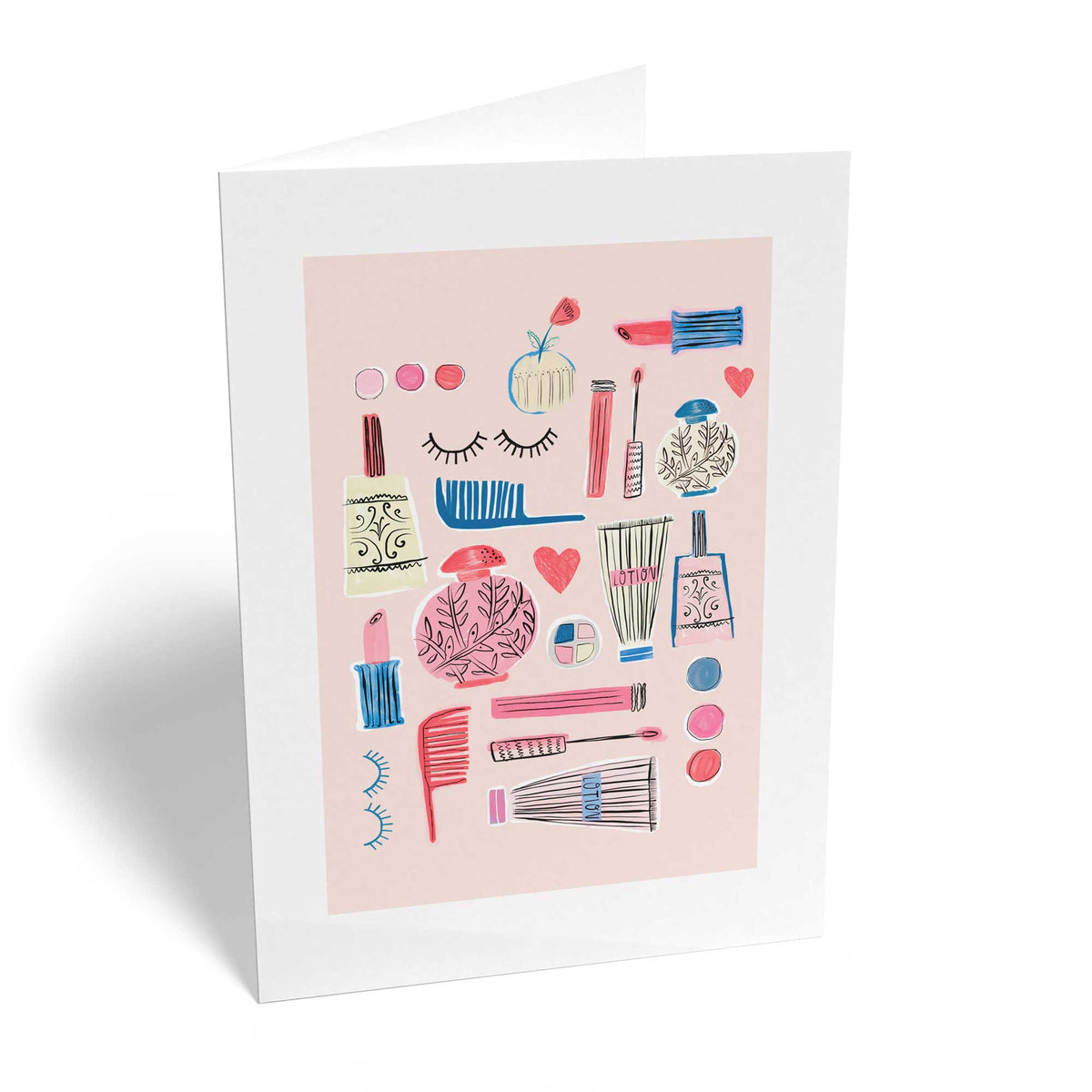 Personalised For Her Contemporary Make Up & Perfume Set Card – Hallmark ...