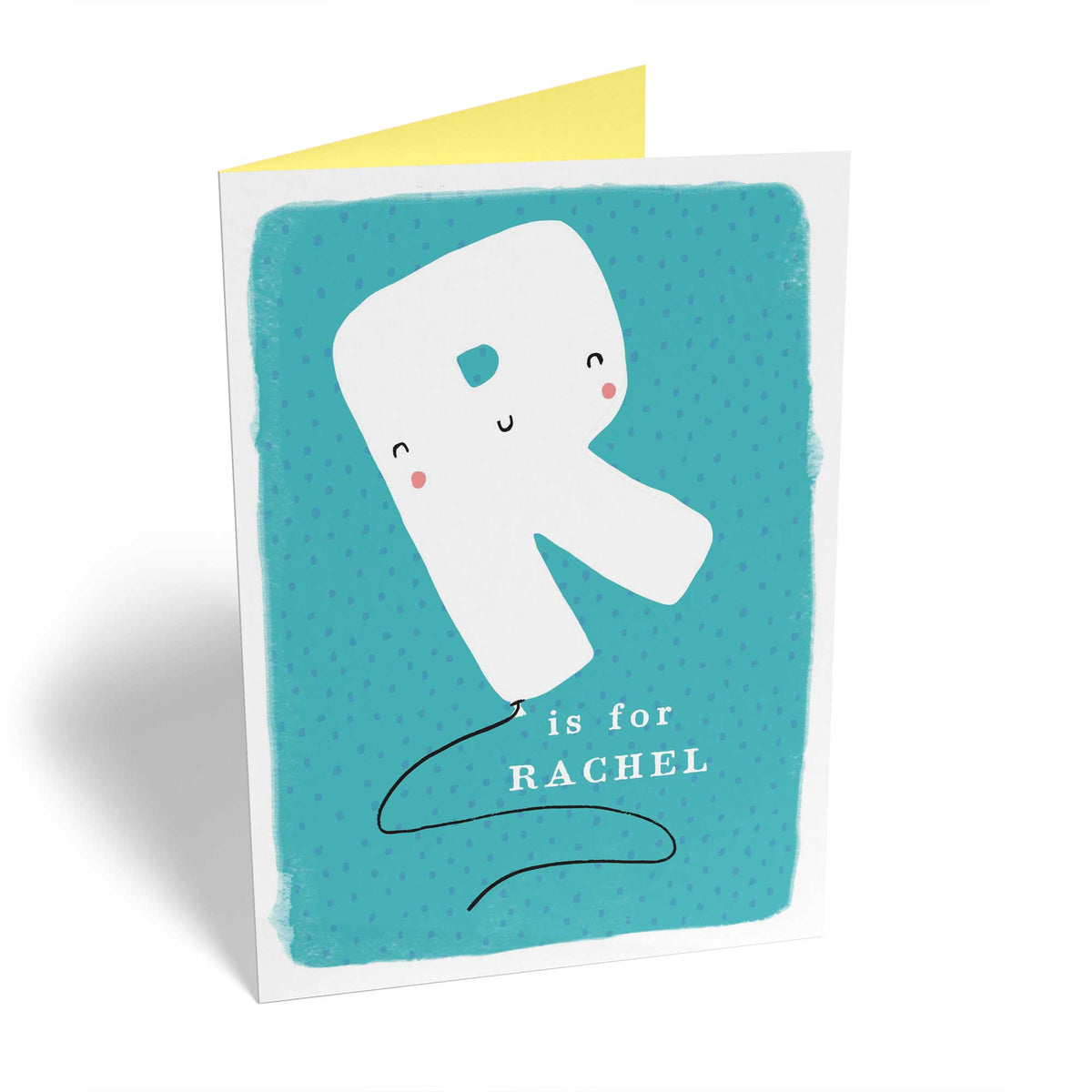 Personalised Editable Letter R Birthday Card – Hallmark Australia