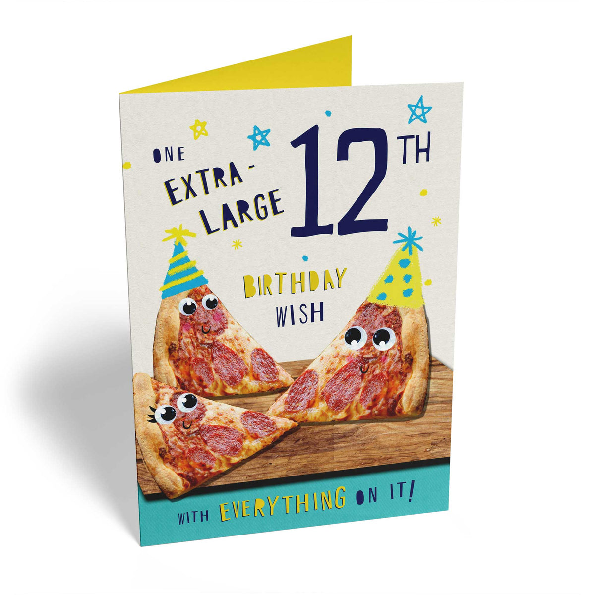 Funny Pizza Extra Large Custom 12th Birthday – Hallmark Australia