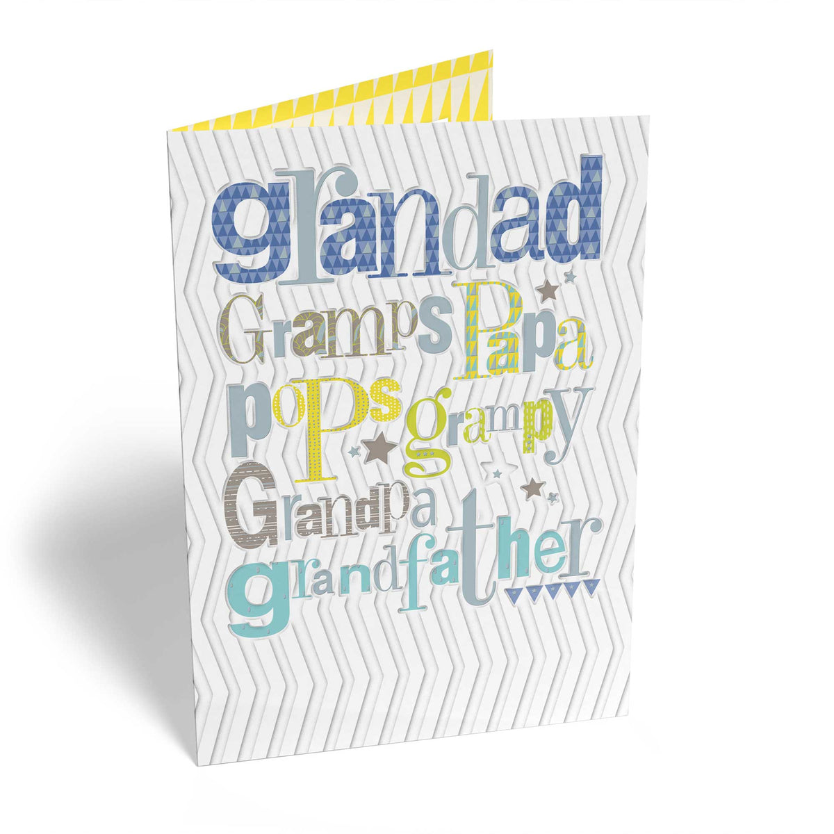 Personalised Grandad Gramps Papa Names Birthday Card – Hallmark Australia