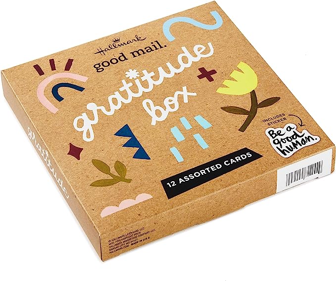 Hallmark Good Mail Thank You Cards Assortment (Box of 12 Modern Greeti ...