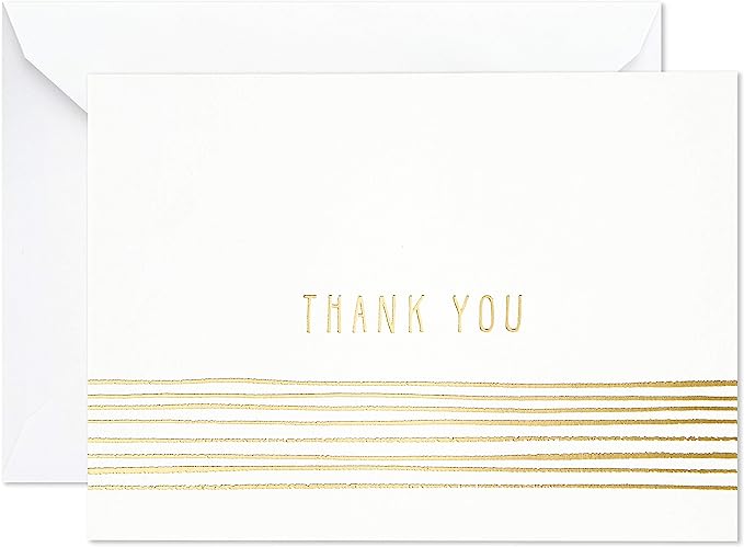 Hallmark Thank You Cards Kit, 40 Notes and What to Write in a Thank Yo ...