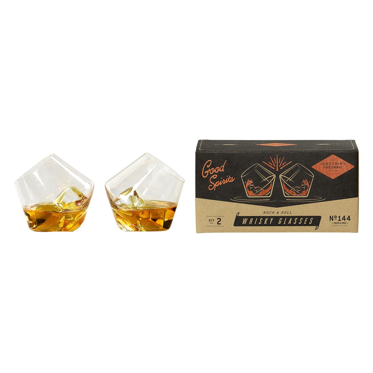 Rocking Whisky Glasses, Set of 2 – Hallmark Australia