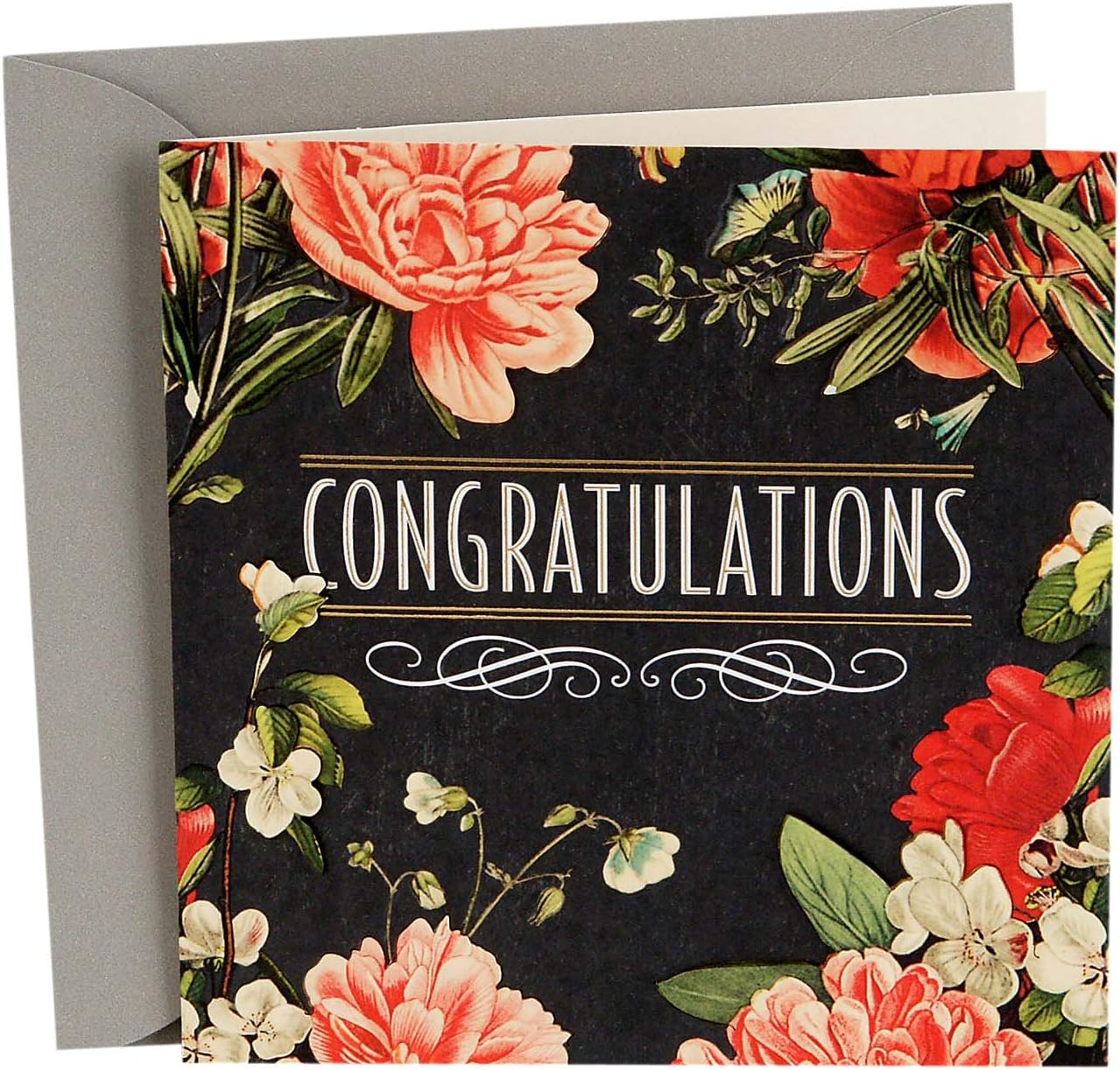 Hallmark Signature Wedding Card (May Happiness Go with You Always ...