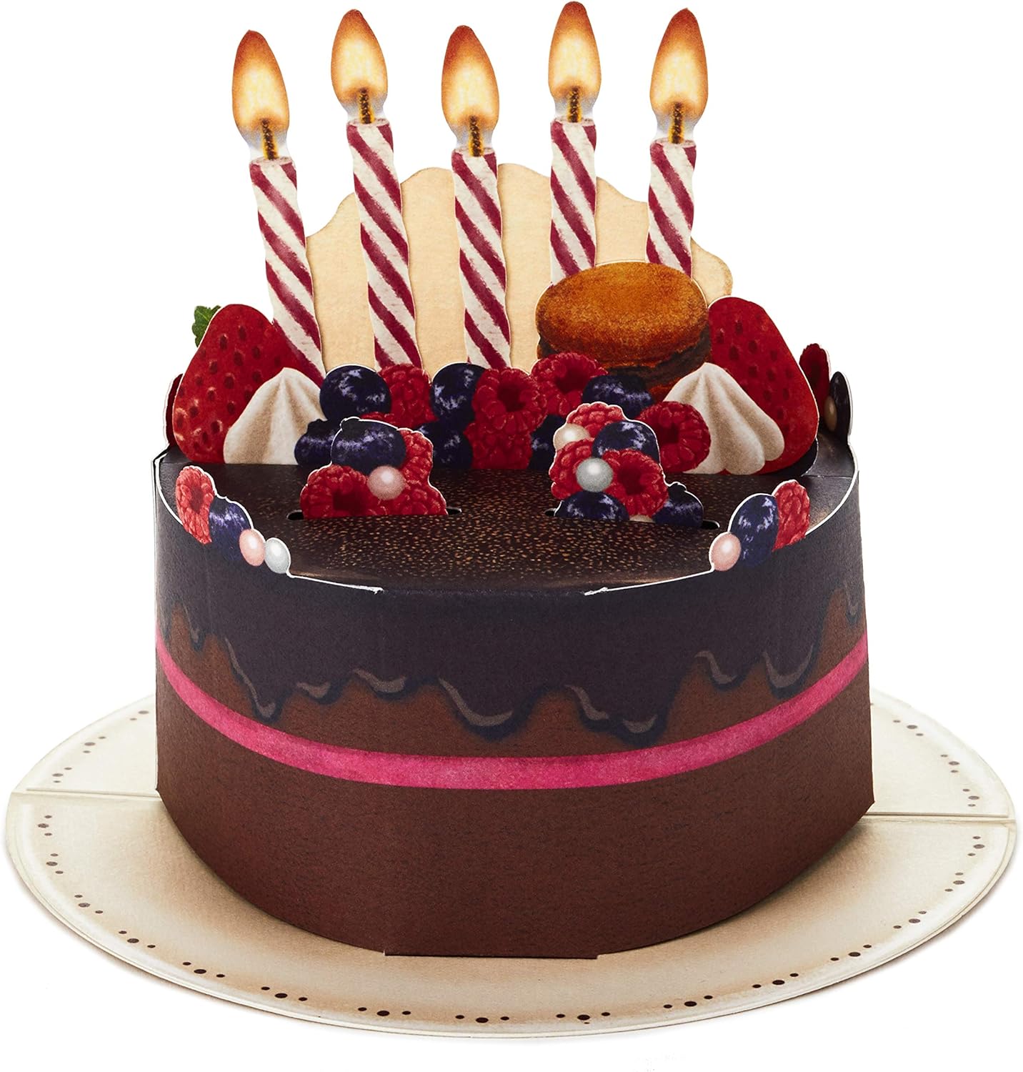 Pop Up Birthday Card Chocolate Cake | Hallmark Australia