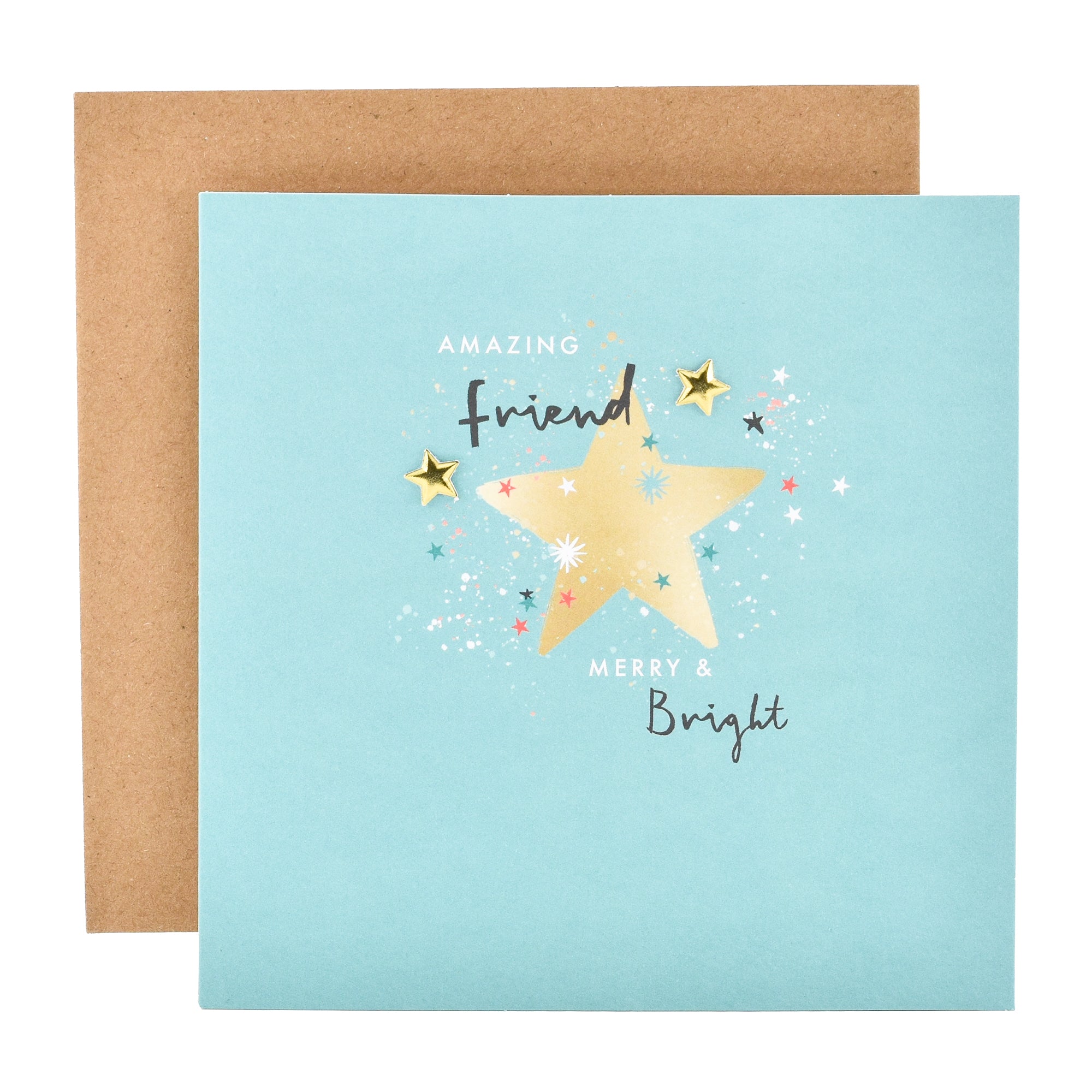 Hallmark Christmas Card For Friend - Merry & Bright – Hallmark Australia